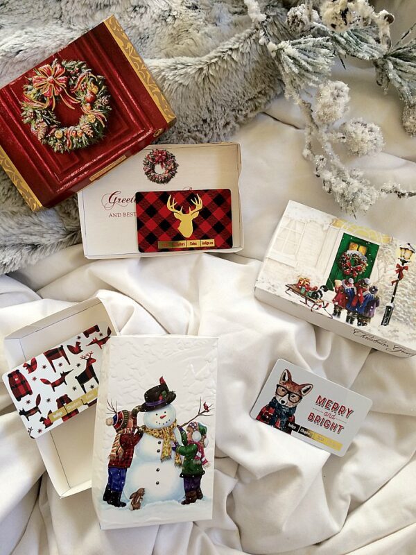 How to Make DIY Christmas Gift Card Boxes | Shifting Roots