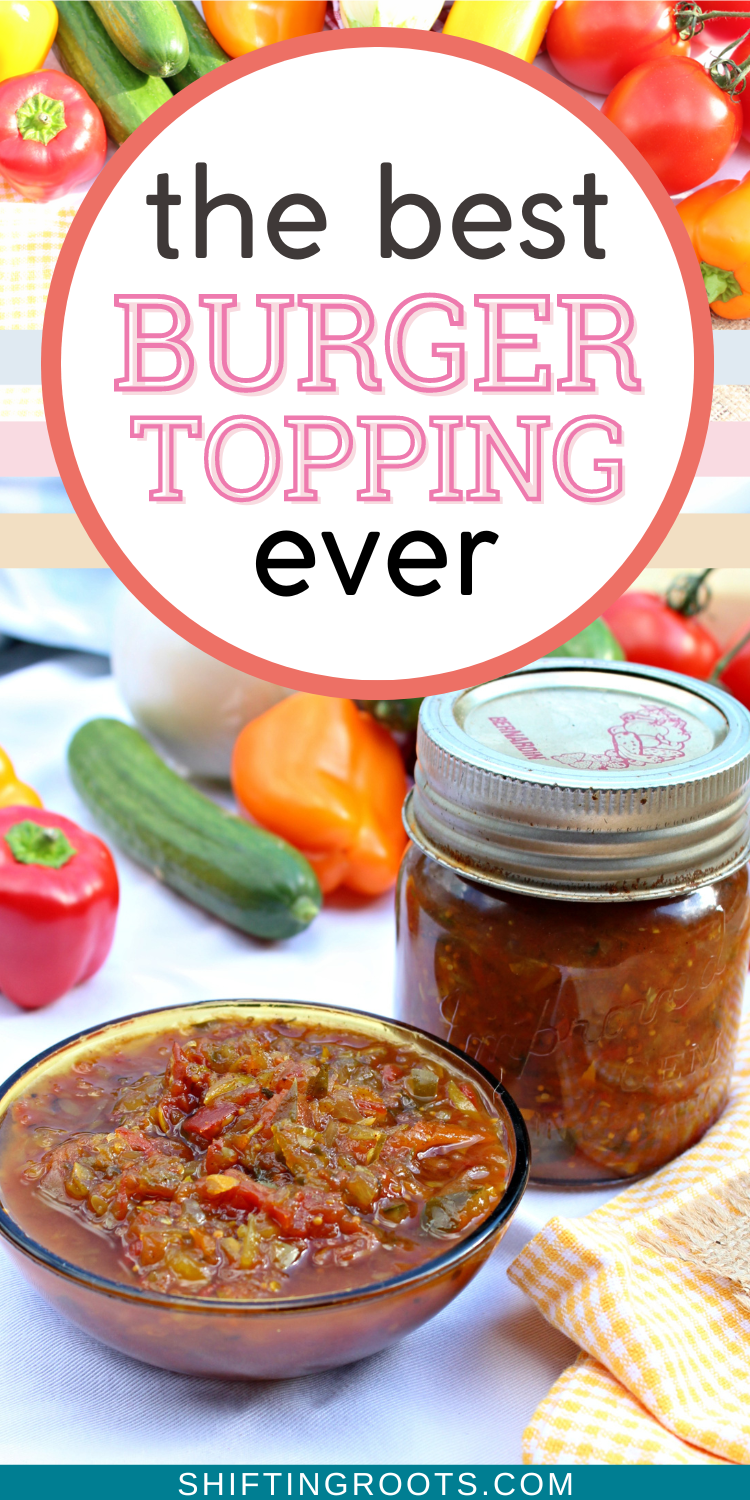 Red Hamburger Relish: The Perfect Topping for Hamburgers and Hotdogs ...